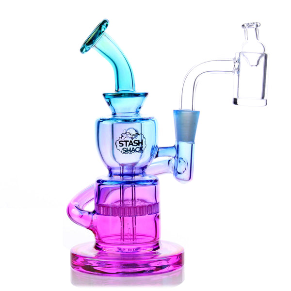 The Stash Shack Dahlia Mini Rig - Quartz Banger – DankStop