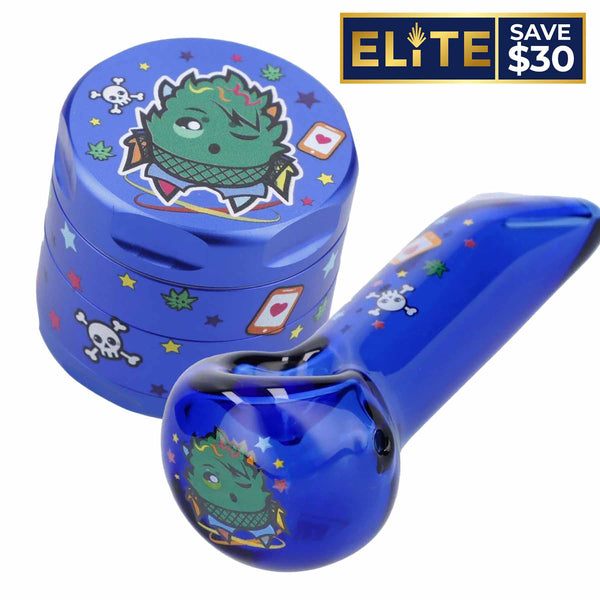 Wido Blue Dream Combo Pipe & Grinder Set – DankStop