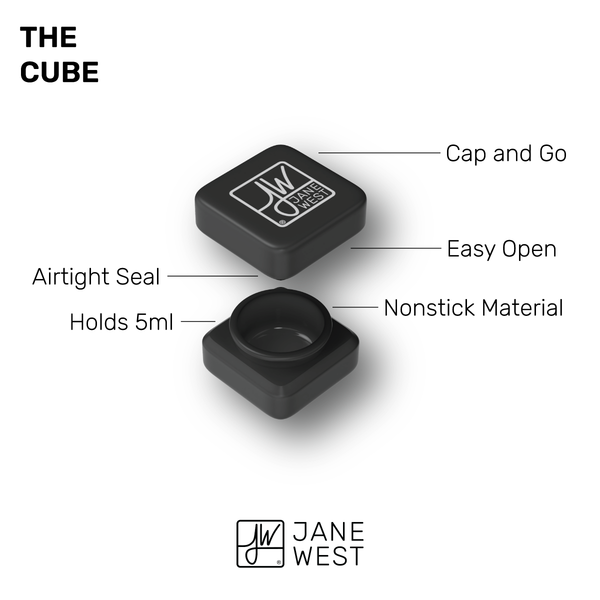 Jane West The Silicone Cube Non-Stick Airtight Container – DankStop
