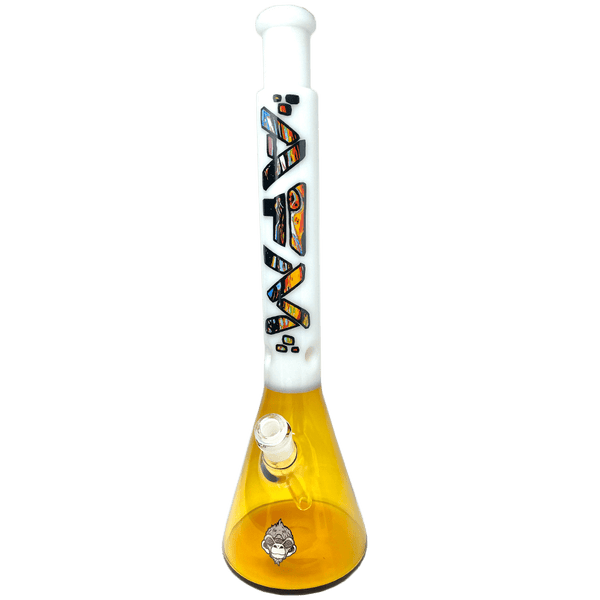 Mind Expander 18" Beaker - GOLD – DankStop