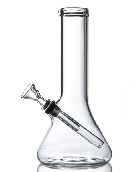 DankStop Clear Glass Beaker Water Pipe LA Made