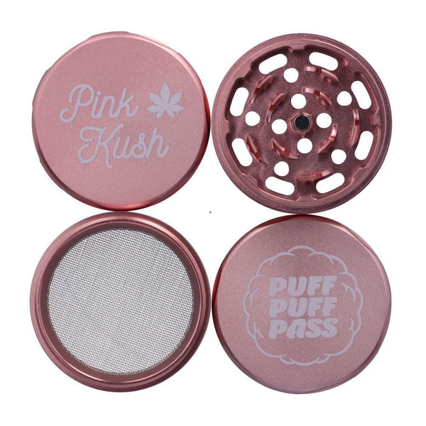 Puff Puff Pass | Pink Kush 55mm 3-Stage Grinder – DankStop