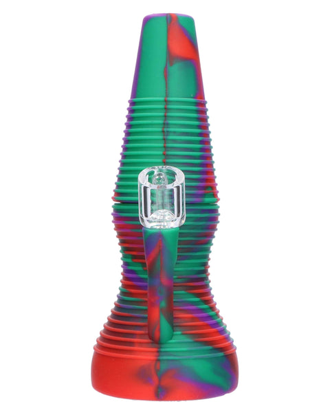 DankStop Mini Dab Rig Food Grade Silicone Red