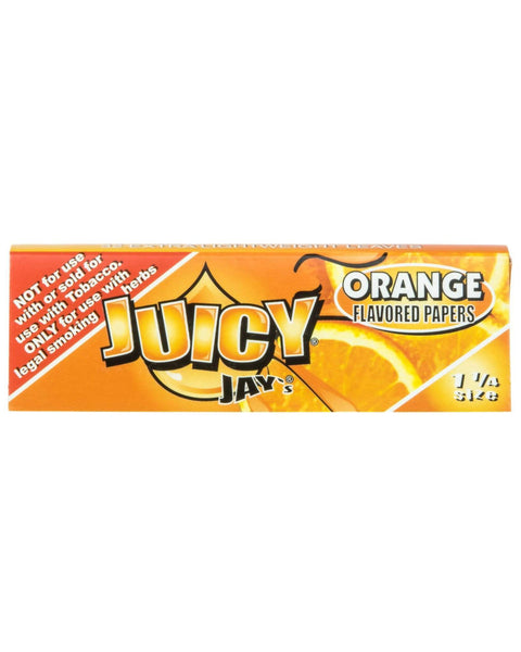 Juicy Jay's Orange Rolling Papers - 1 1/4 Size – DankStop