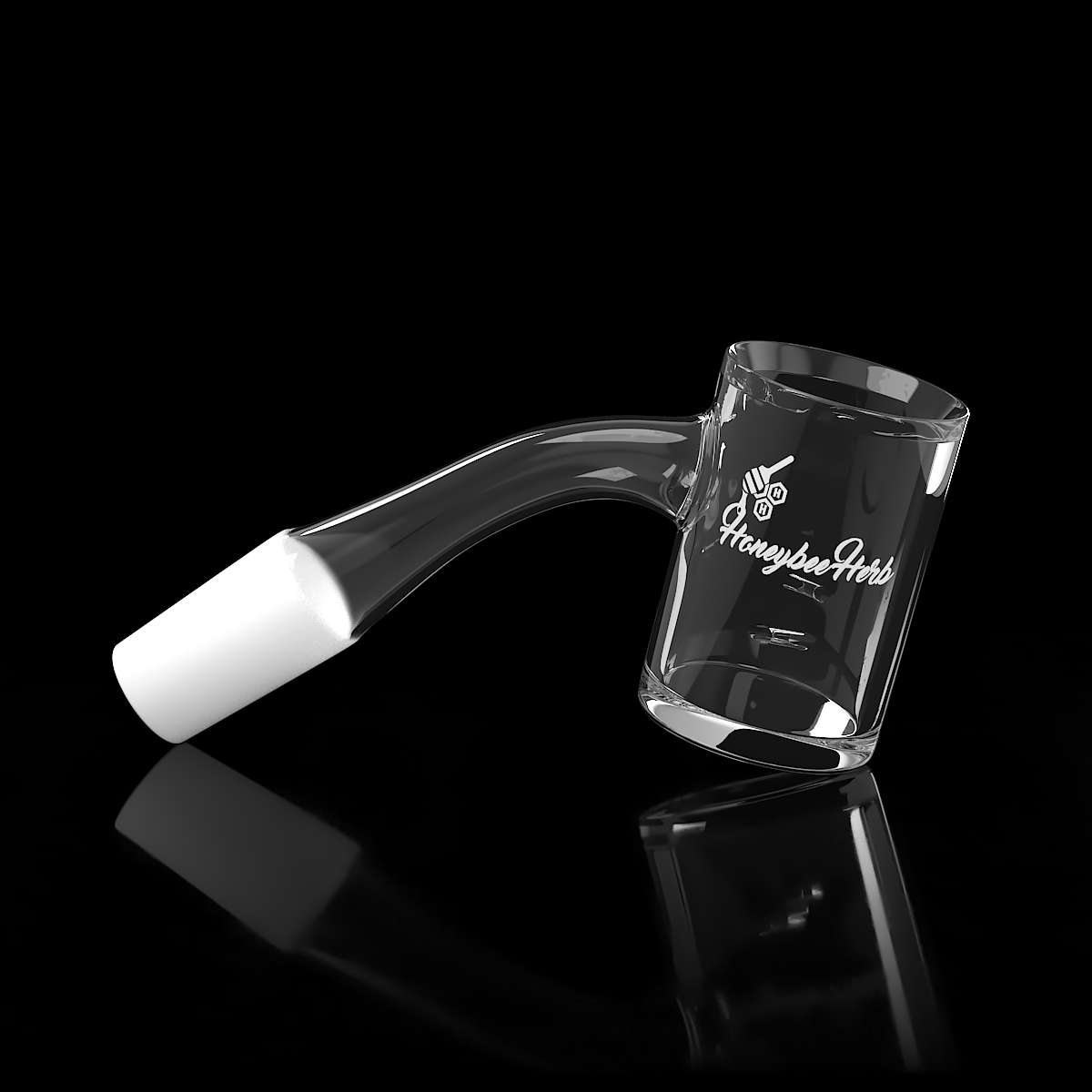 Whirlwind Quartz Banger 45° Black Line – DankStop