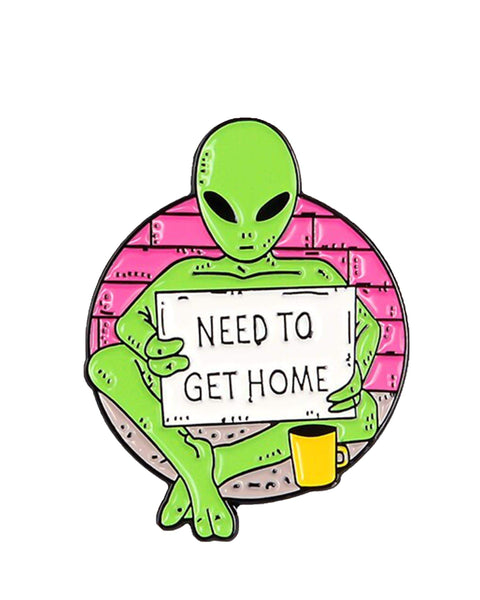 Dankstop | Alien Hobo Enamel Pin – DankStop