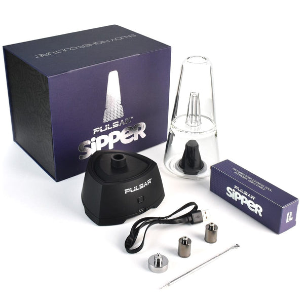 Pulsar | Sipper Wax & 510 Cartridge Vaporizer Bubbler – DankStop