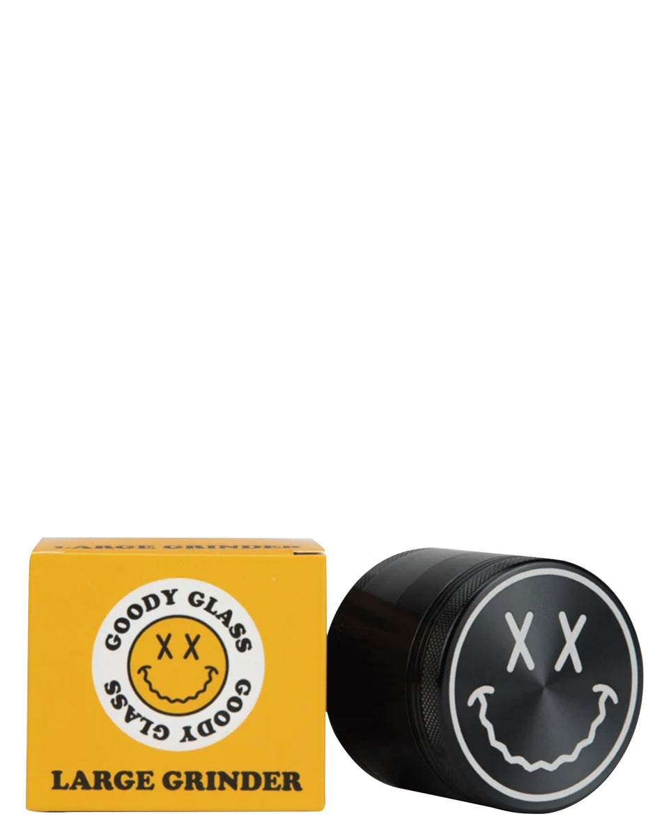 Goody Glass | Big Face 4 Piece Grinder – DankStop
