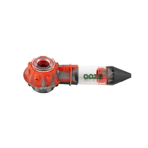 Ooze Bowser Silicone Travel Pipe with Glass Chamber – DankStop
