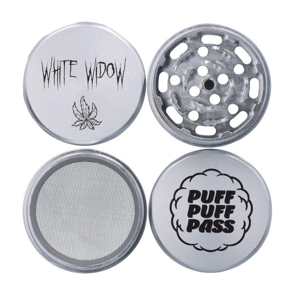 Puff Puff Pass | White Widow 55mm 3-Stage Grinder – DankStop